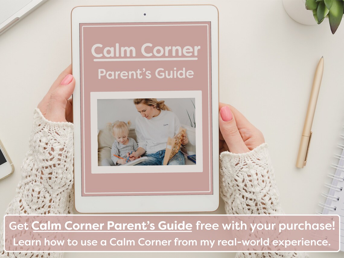 Calm Down Corner Posters SEL Emotions Poster Calm Down Corner - Etsy