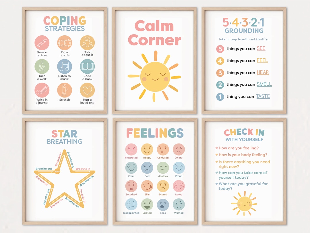 Calming Corner Posters Calm Corner Classroom Posters Feelings Chart ... Calming Corner Posters Calm Corner Classroom Posters Feelings Chart ...