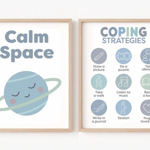 Calm Corner Posters Calm Down Corner Toddler Calming Corner Classroom ...