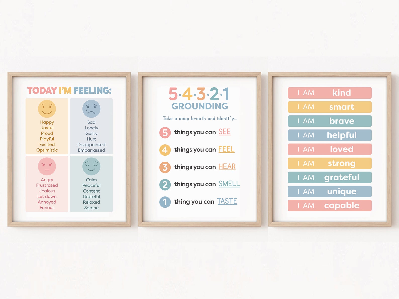 Calm Down Corner Visuals Calming Corner Classroom Posters Kids Room ...