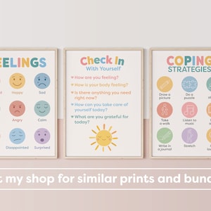 Calm Corner Sign Classroom Decor Mindfulness Printable Wall Art Calming ...