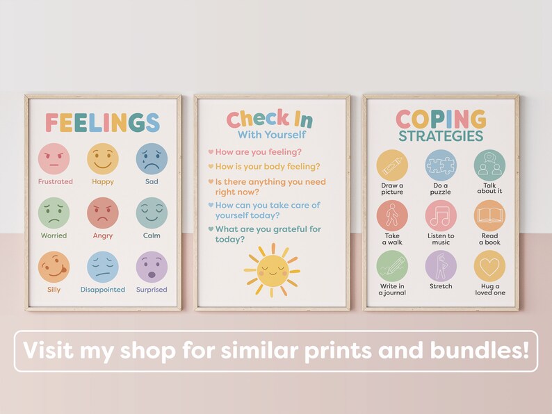 Calm Corner Sign Classroom Decor Mindfulness Printable Wall Art Calming ...