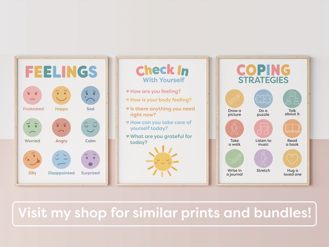 54321 Grounding Technique Poster Rainbow Grounding Printable - Etsy