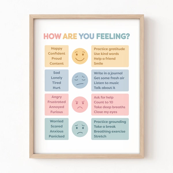 Calming Corner Classroom Posters Calm Corner Poster Kids Room Decor ...