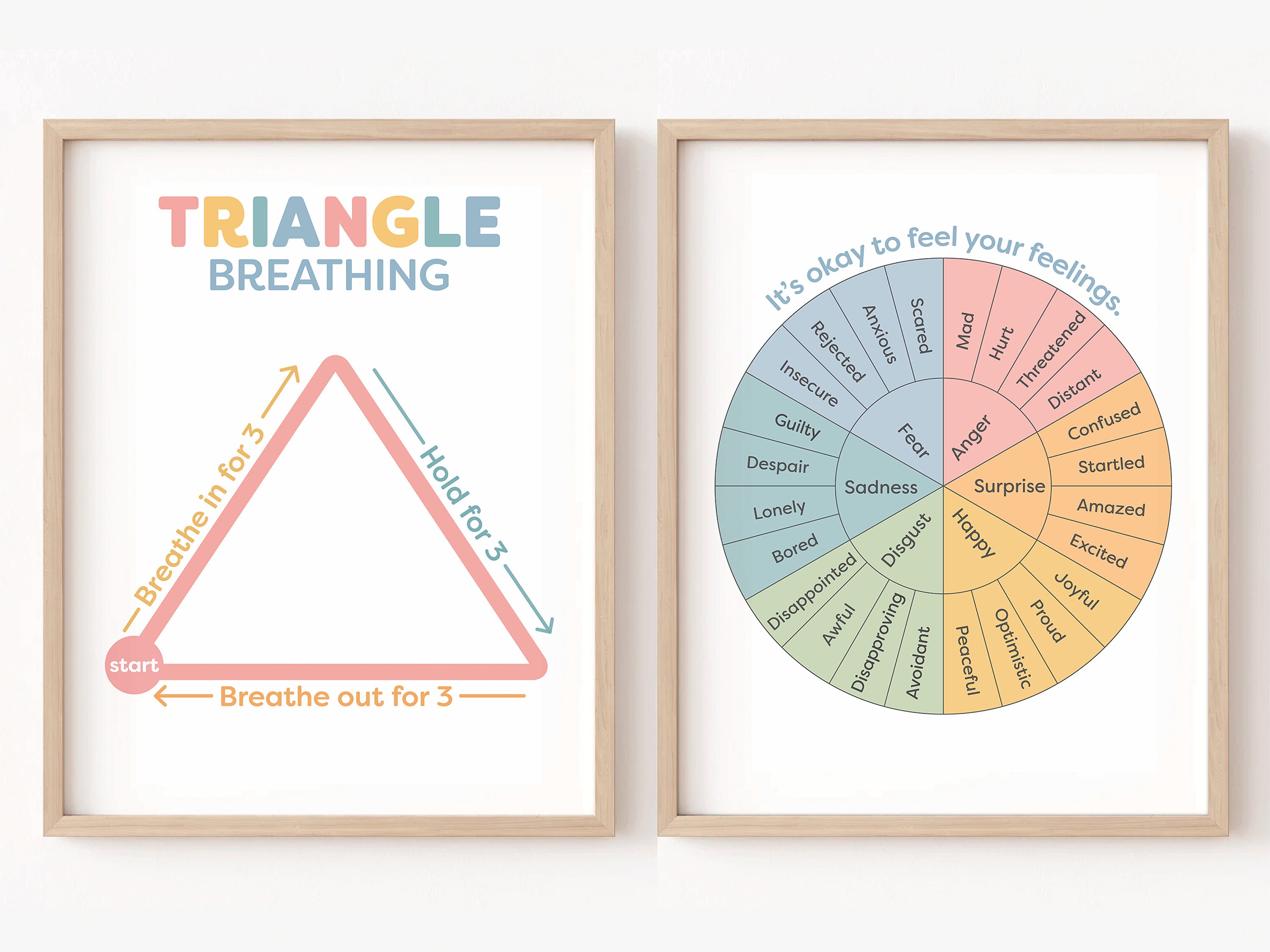 Calm Down Corner Posters SEL Emotions Poster Calm Down Corner - Etsy