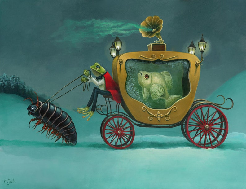 Propaganda - Quirky Surreal Print - Etsy