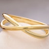 14k Gold Cross Ring Solid Gold Diamond Criss Cross Ring Gold X Ring ...