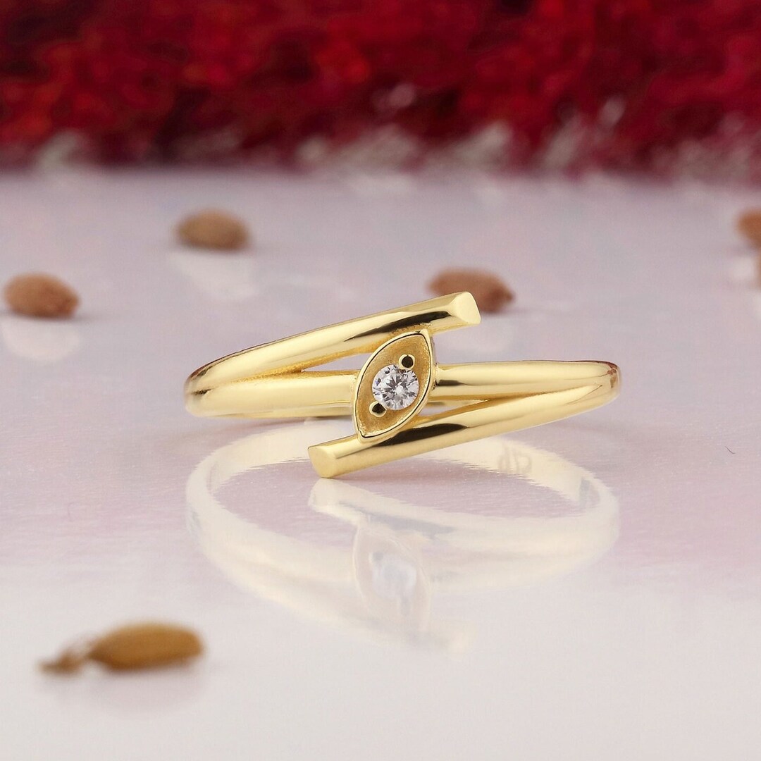 14K Solid Gold Bamboo Ring, 925 Sterling Silver Bamboo Ring, Real ...