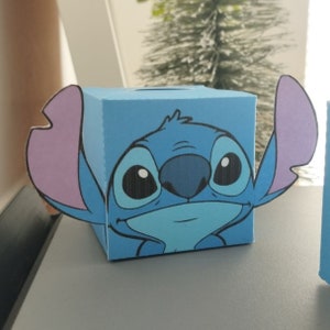 Stitch & Angel Printable Cube Gift Boxes – Instant Download - Etsy