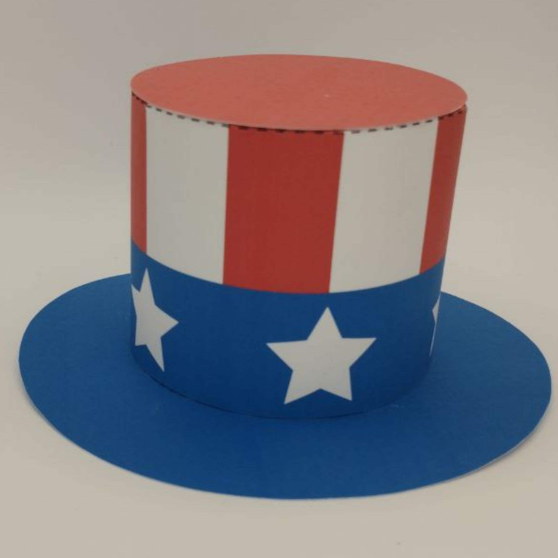 DIY Uncle Sam Hat: A Patriotic Hat for Independence Day Digital File ...