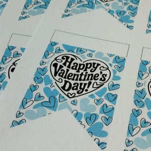 Happy Valentine's Day Banner Printable | DIY Valentine's Day Decoration ...