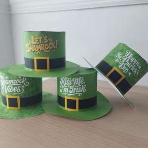 Printable Saint Patrick’s Day Hat | DIY Party Decor | Instant Download ...