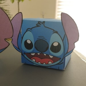 Stitch & Angel Printable Mini Cube Gift Boxes – Instant Download - Etsy
