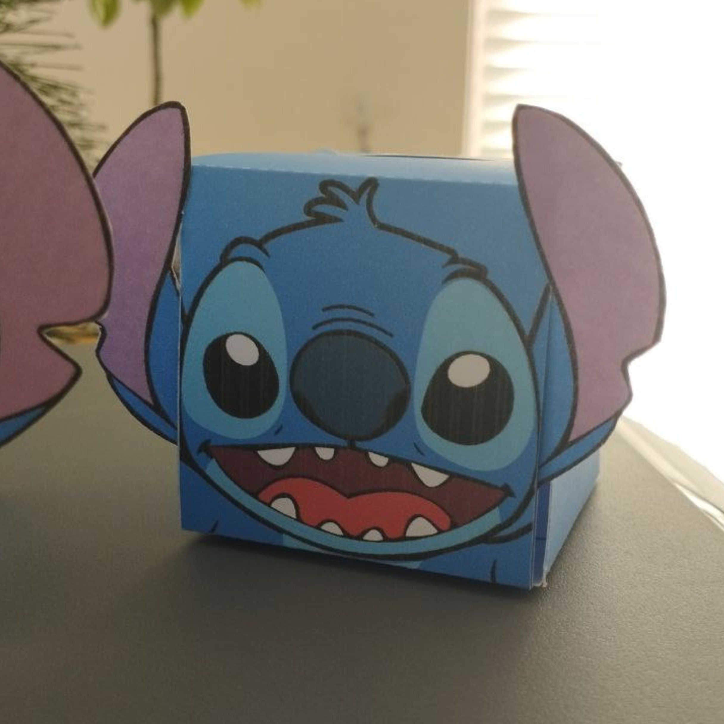 Stitch Party Printable Cube Gift Boxes Digital PDF Download - Etsy Portugal