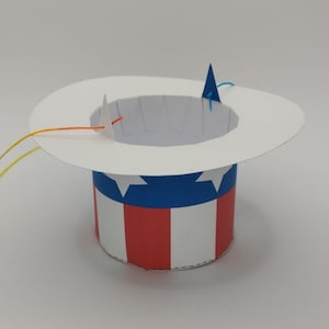 DIY - Uncle Sam Hat: A Patriotic Hat for Independence Day | Digital ...