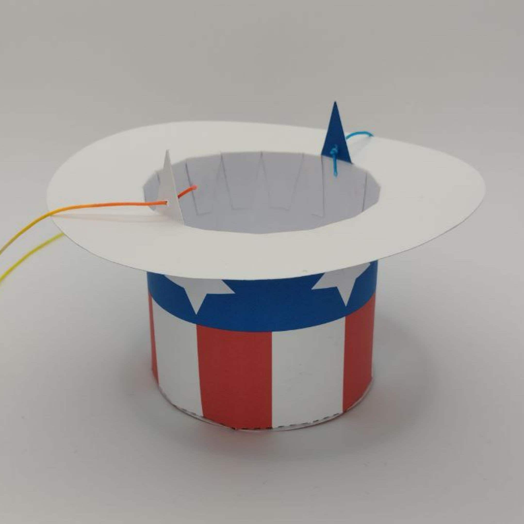 DIY Uncle Sam Hat: A Patriotic Hat for Independence Day Digital File ...