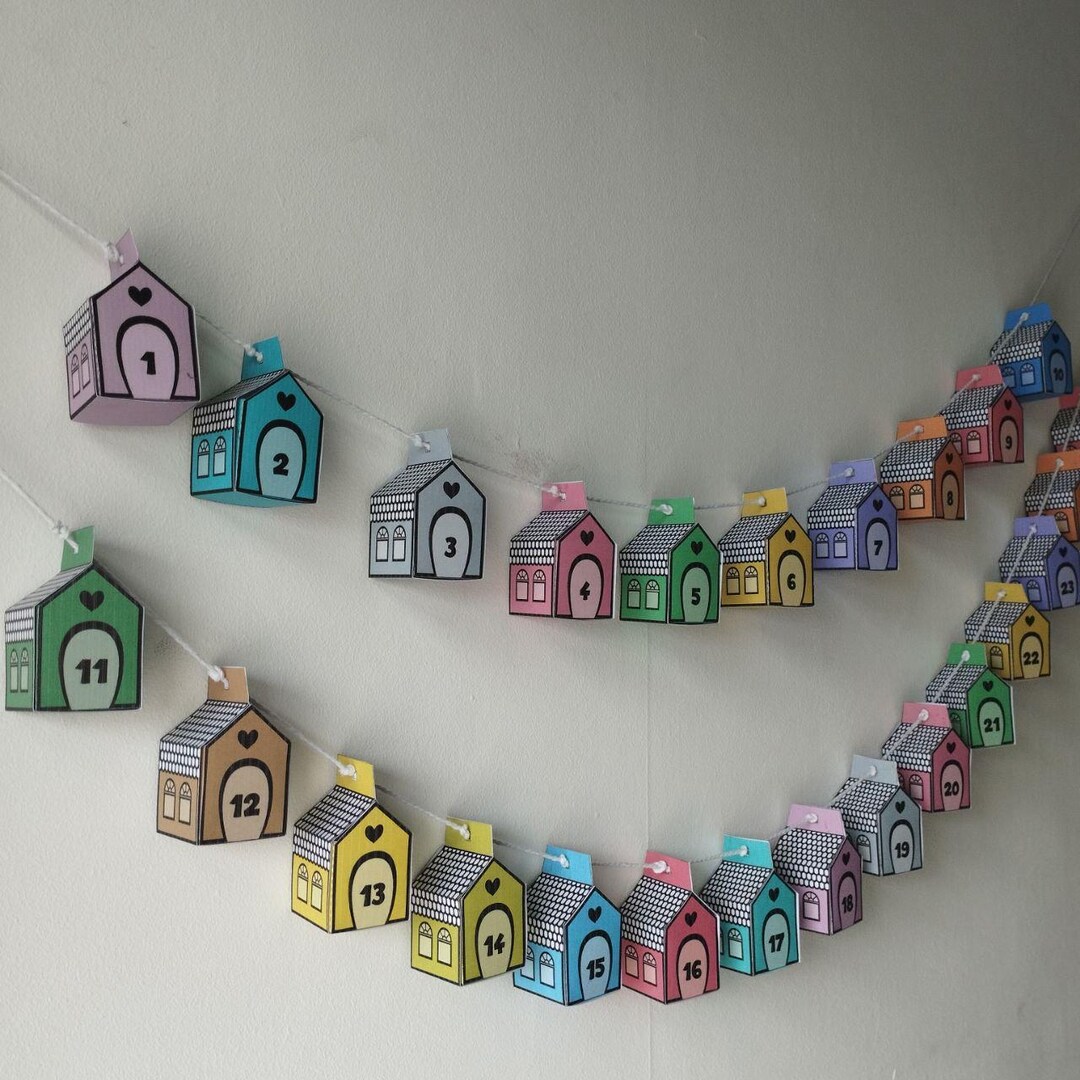 Mini Houses Countdown Bundle - Digital Product | PDF Download | for ...