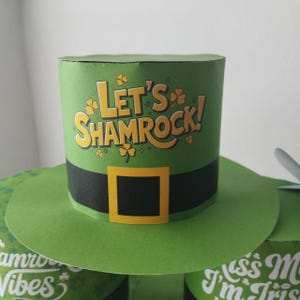 Printable Saint Patrick’s Day Hat | DIY Party Decor | Instant Download ...