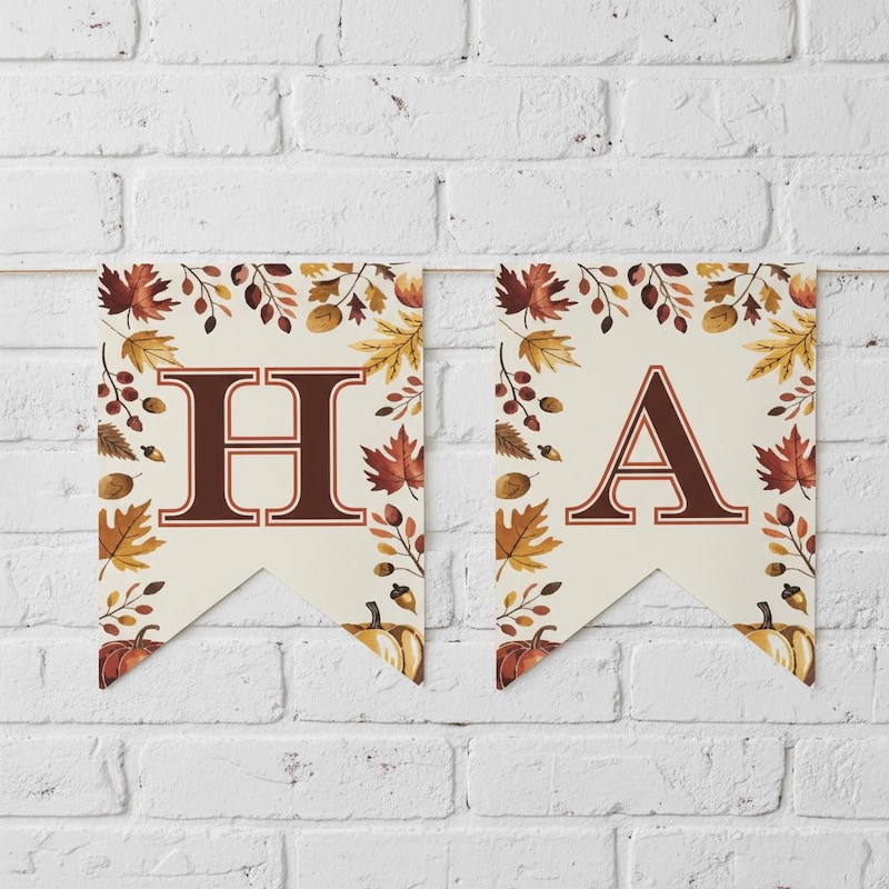 Autumn Banner - Etsy