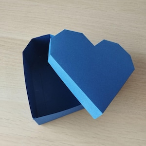 Heart-shaped Gift Box Template | Printable Valentine's Day Box | DIY ...