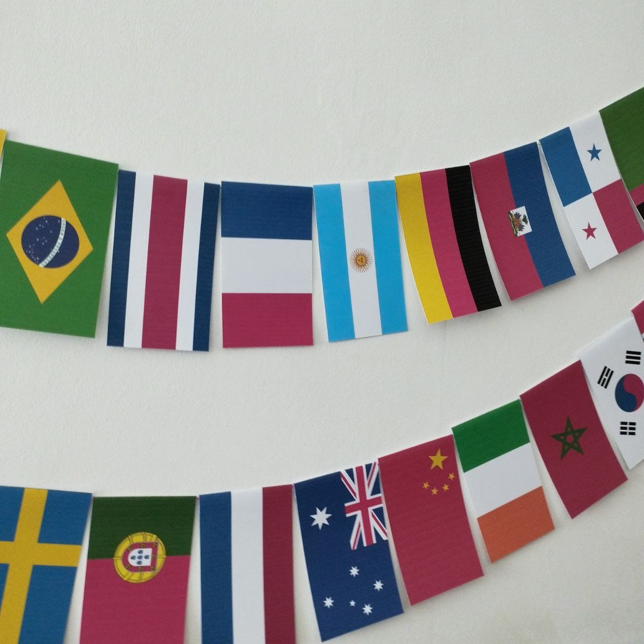 DIY FIFA World Cup 2023 WOMEN 32 Flags Banner Printable Digital File ...