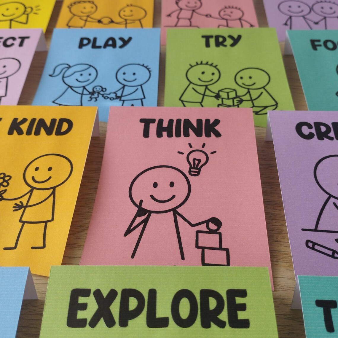 Classroom Rules Banner: 16 Positive Behavior Posters (two Sizes PDF) - Etsy