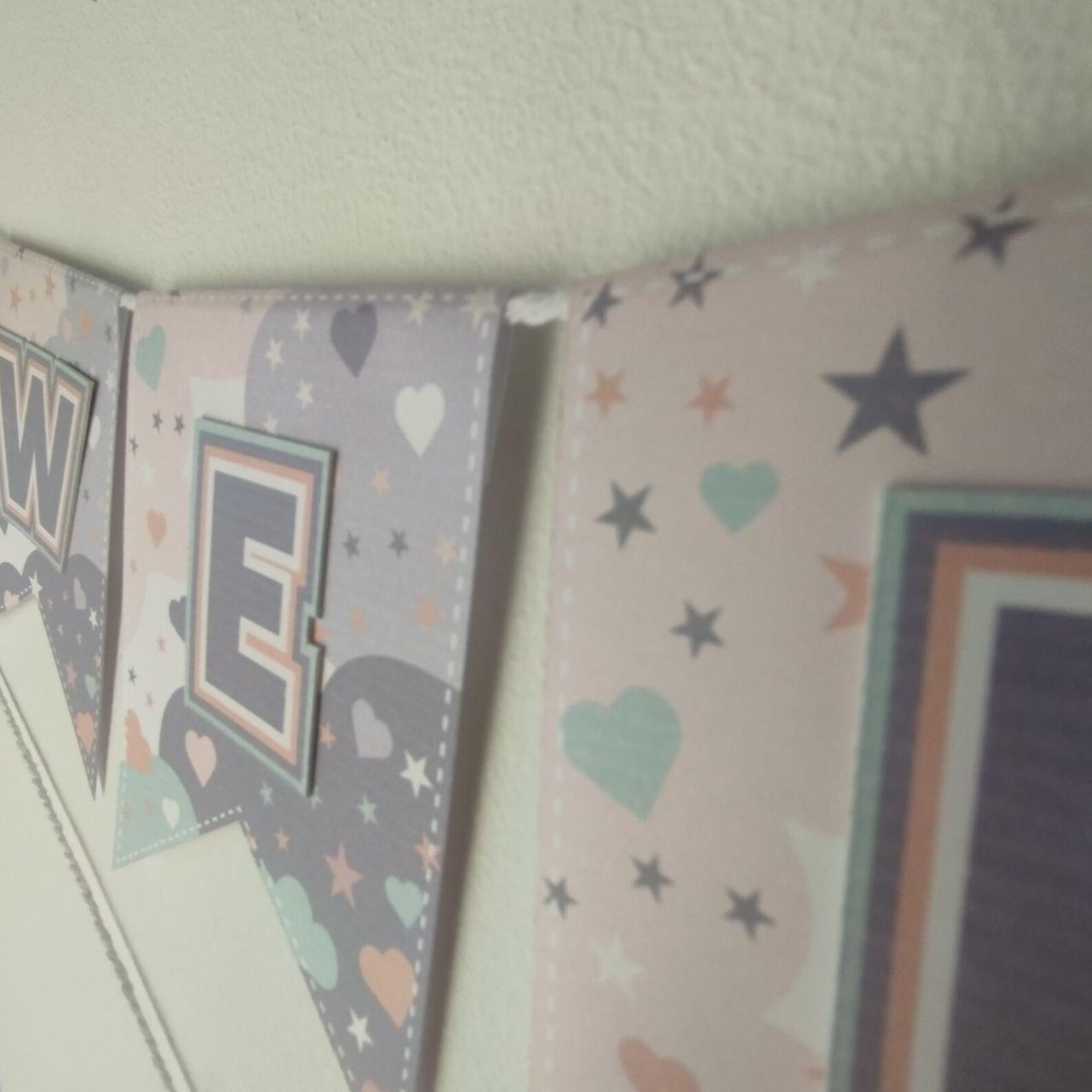 Welcome Home Little One Banner – Printable Baby Arrival Decoration ...