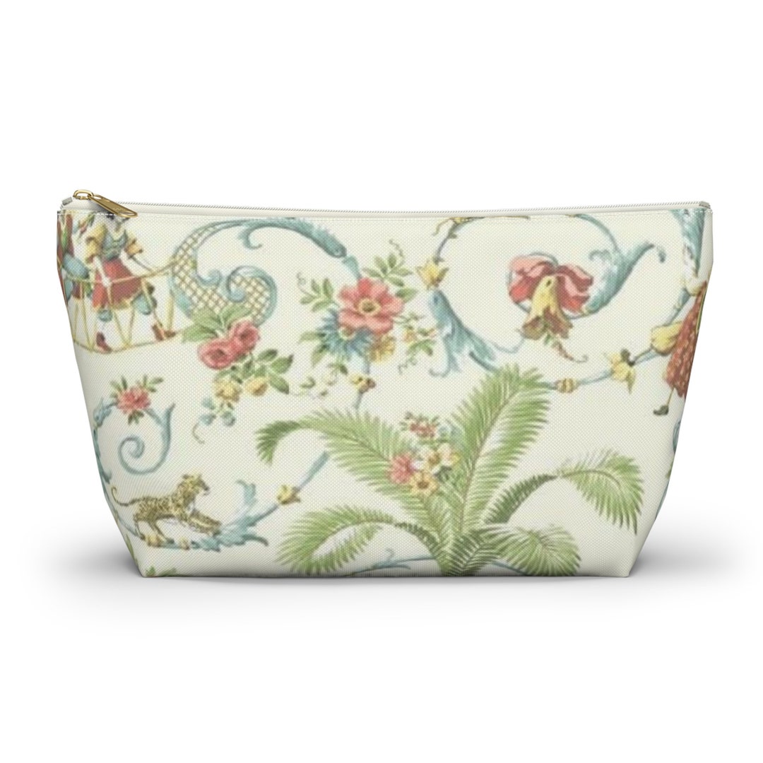 Cream Design Toiletry Bag/ Accessory Bag / Makeup Bag / Cosmetic Pouch ...