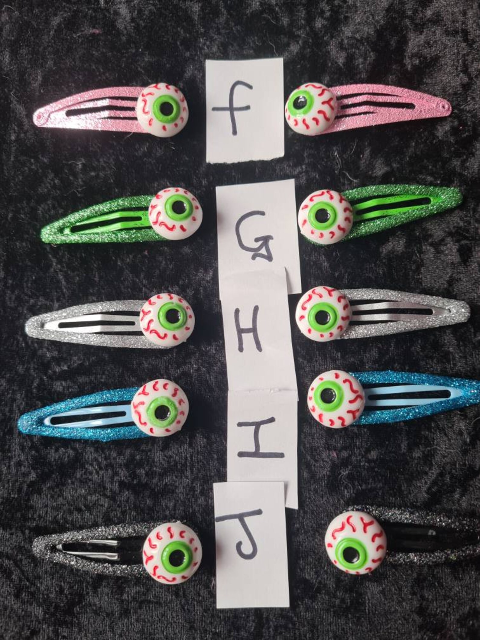 Halloween Eyeball Hair Clip - Etsy