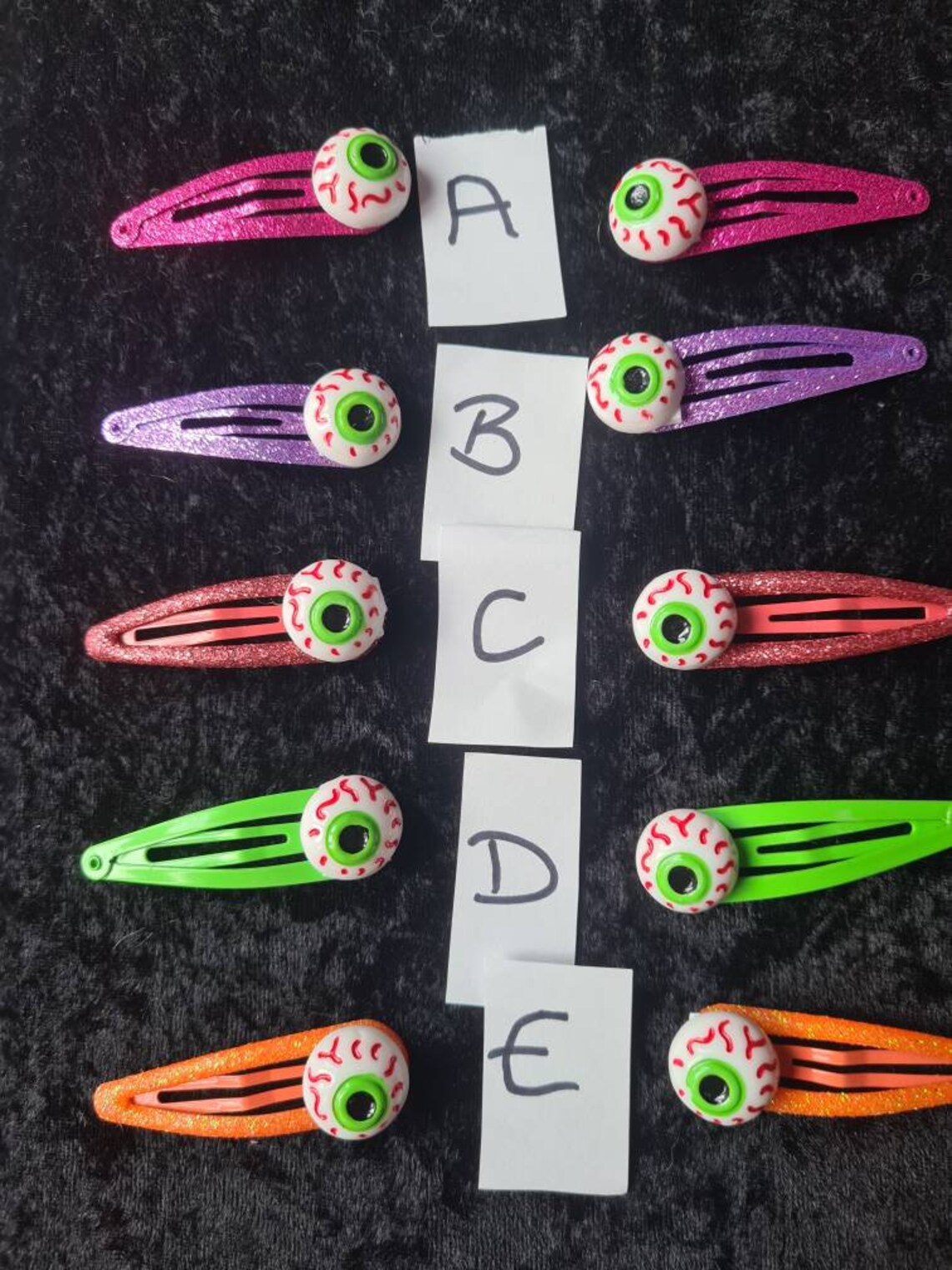 Halloween Eyeball Hair Clip - Etsy