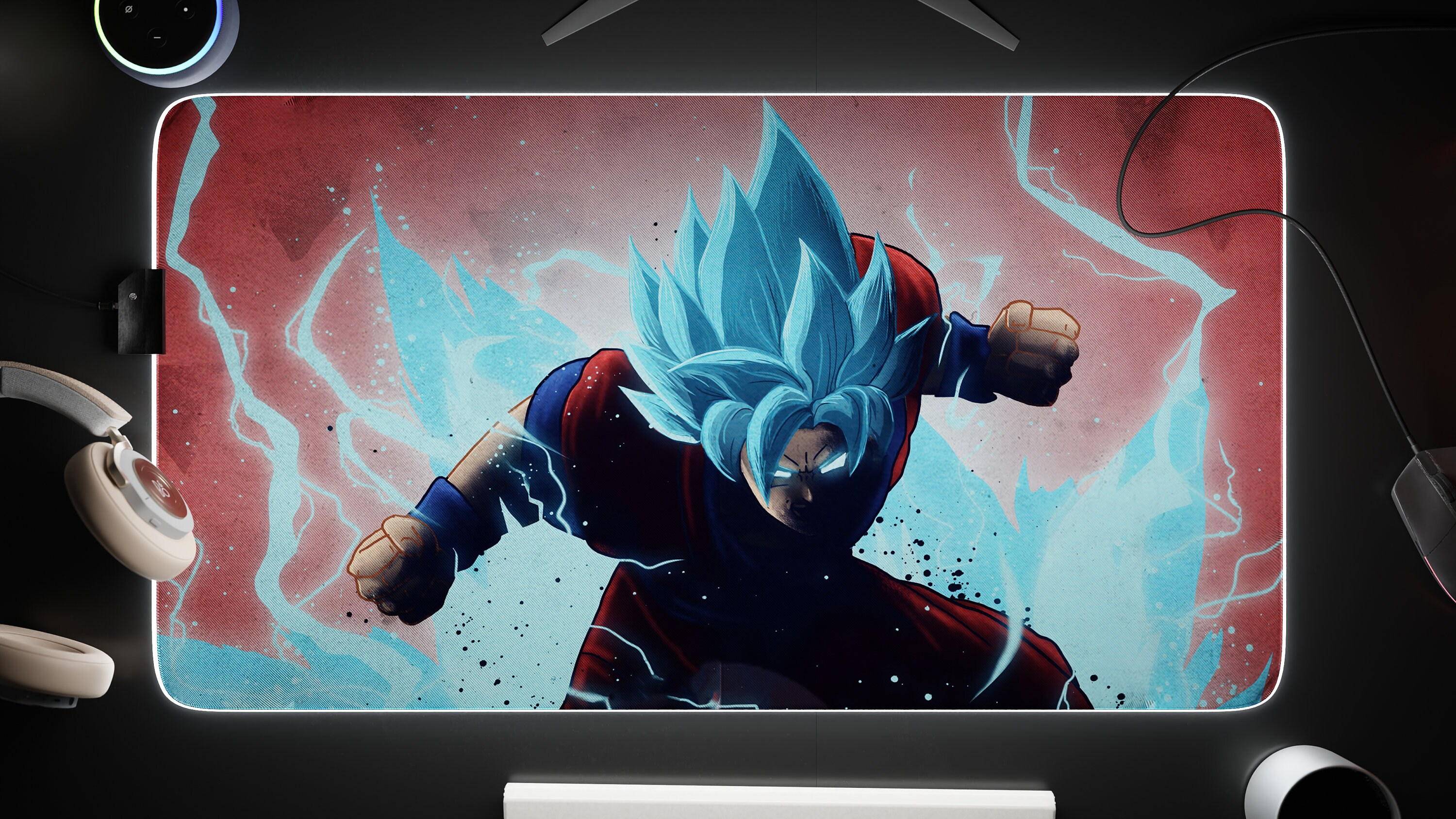 Goku Dragon Ball Anime LED RGB Mousepad- sold by Brett Wagner | SKU ...