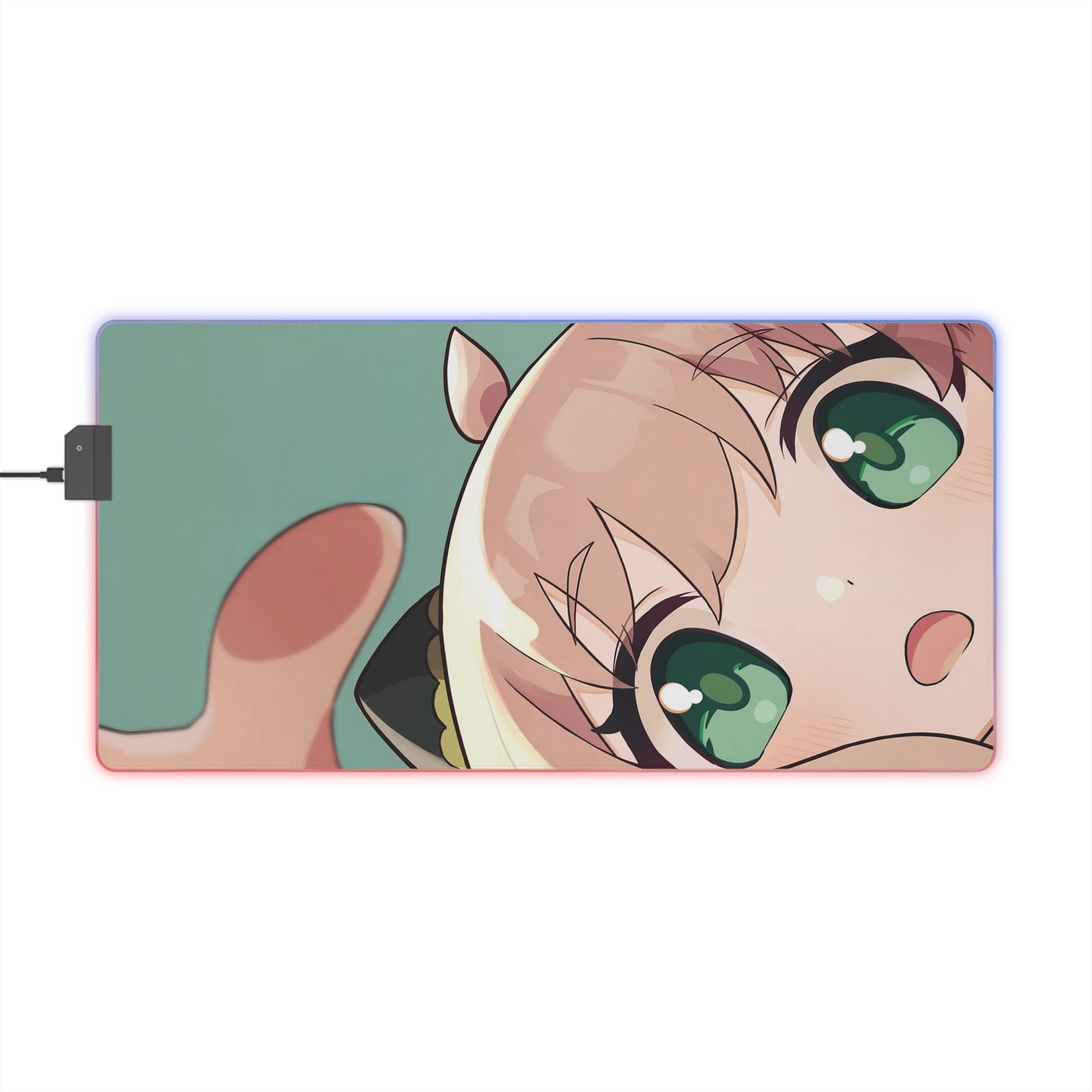 XFamily Anya Forger Art- Anime Desk Mat sold by Clinging Tally | SKU ...