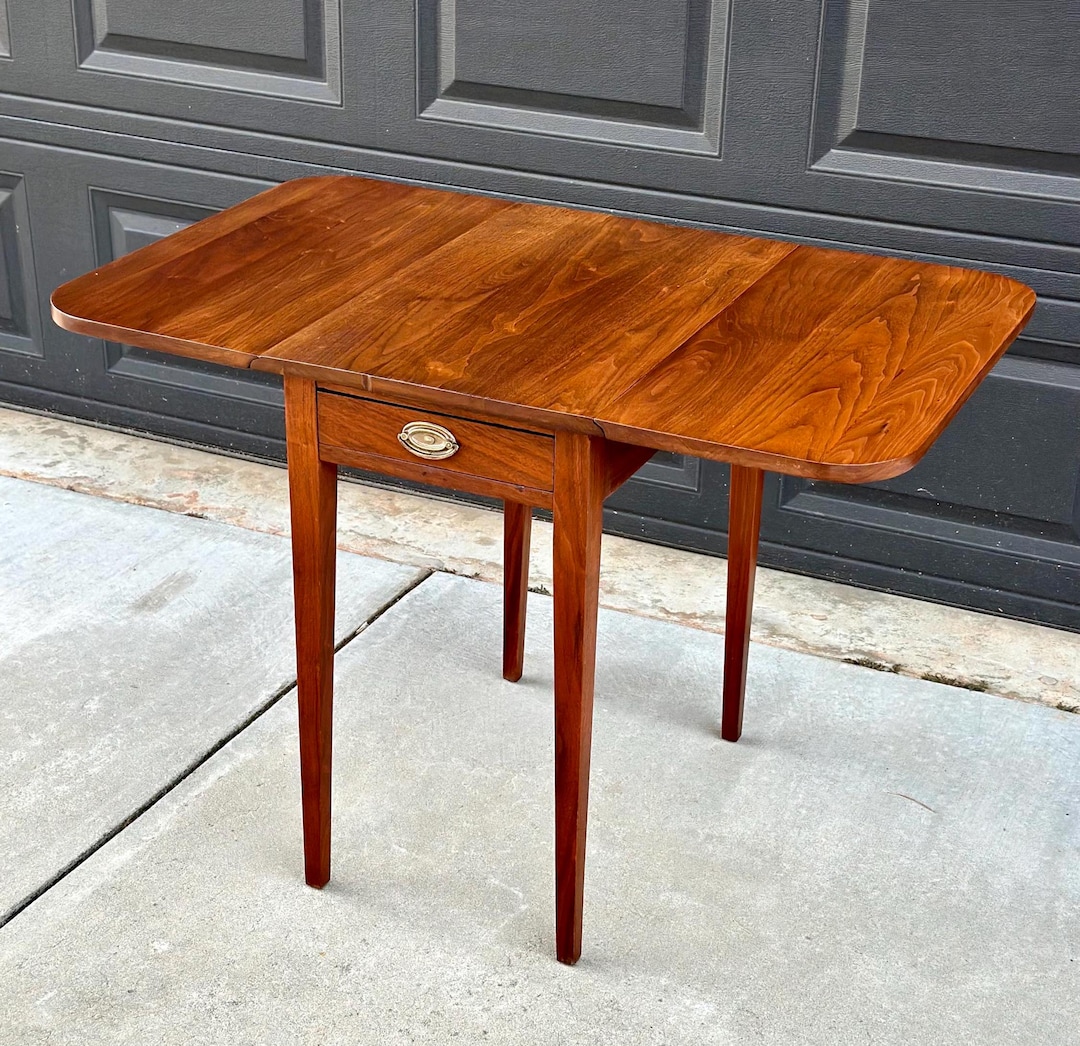Antique Solid Cherry Pembroke Drop Leaf Table - Etsy