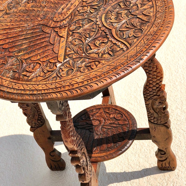 Antique Side Table - Etsy