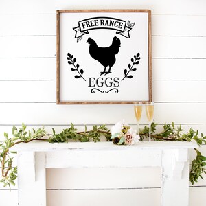 Free Range Eggs SVG, Farm SVG Png Dxf Eps Pdf, French Country SVG ...