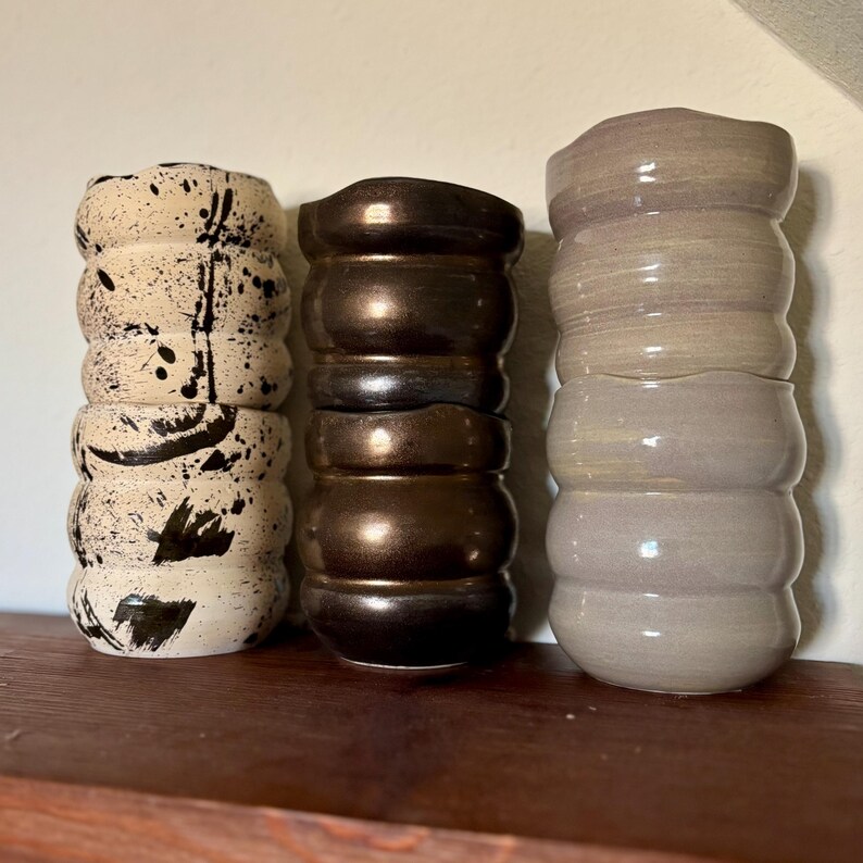 Ceramic Bubble Cup – Colored Stoneware – 12 Oz or 15 Oz - Etsy