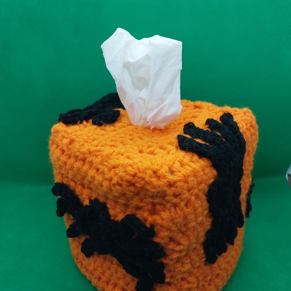 Crocheted Tissue Box - Etsy