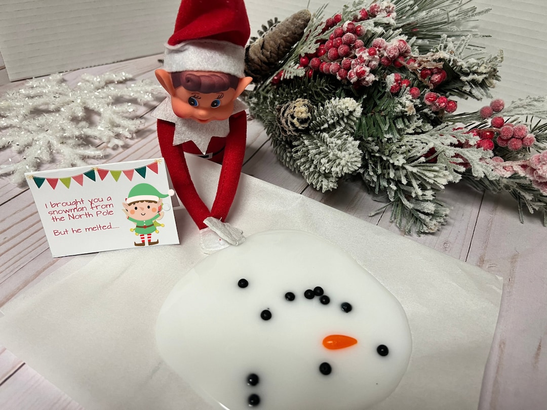 Melted Snowman, Elf Prop, Elf Fun, Elf Scene, Elf Kit, Elf Shenanigans ...
