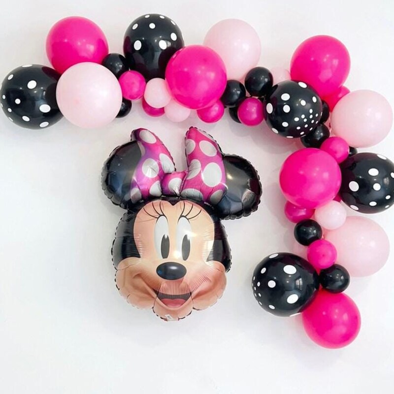 Minnie Mouse Theme Balloons - Etsy