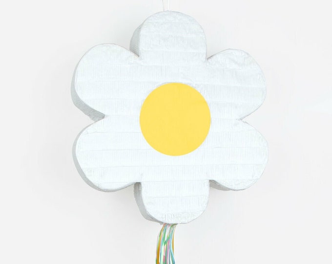 Daisy Pinata, Daisy Birthday Decorations, Boho Flower Birthday ...