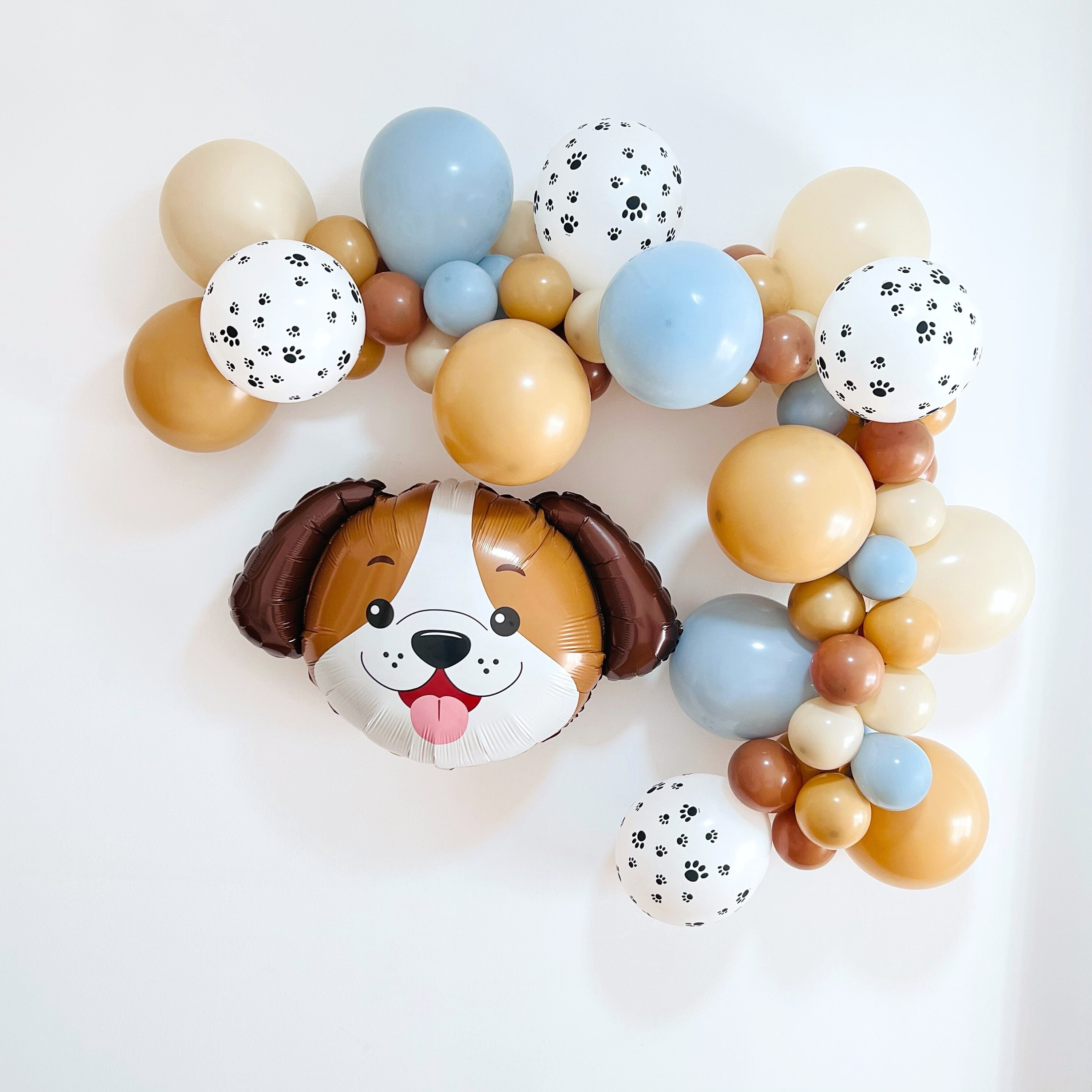 Puppy Balloon Garland, Puppy Birthday Decorations, Puppy Themed ...