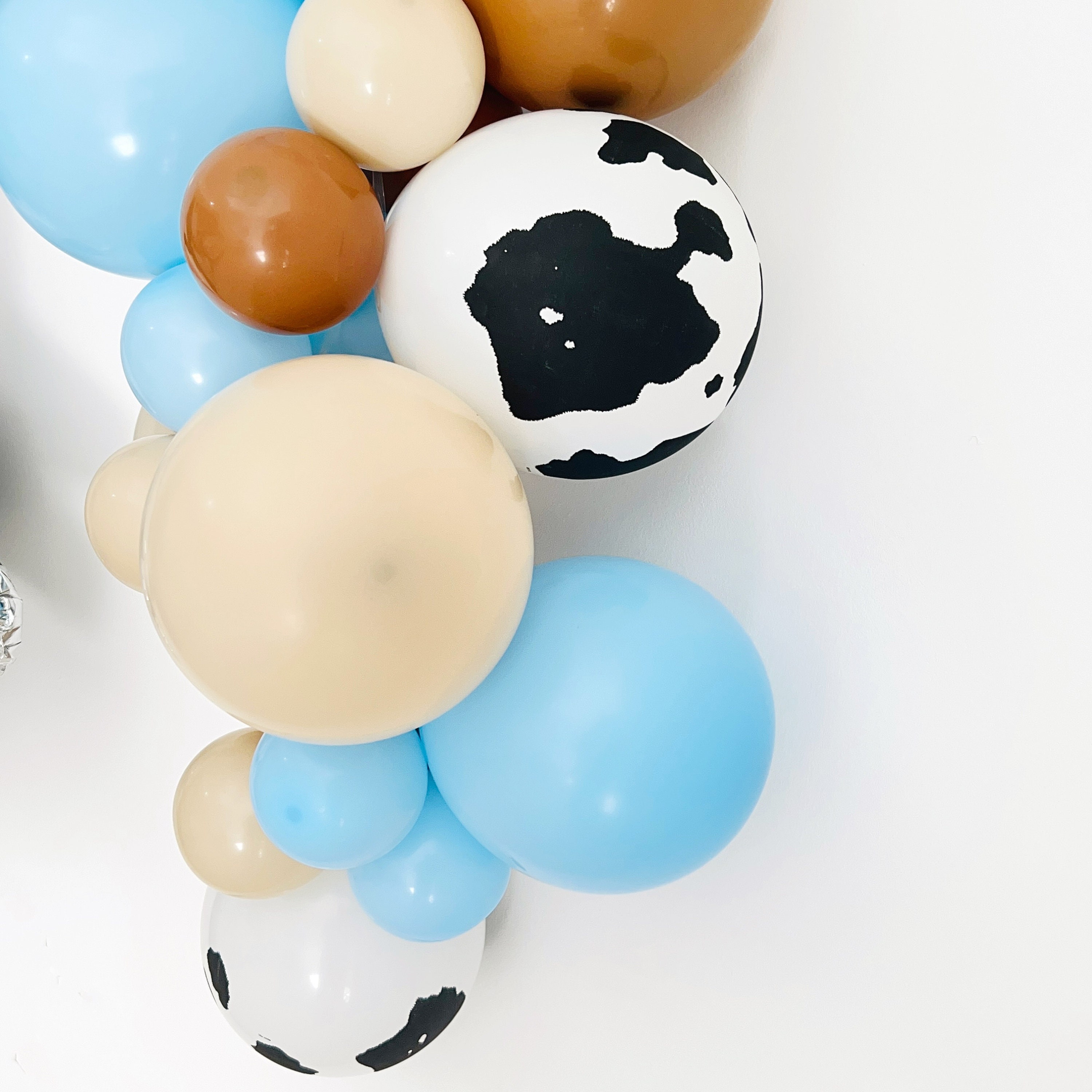 Cowboy Balloon Garland Holy Cow I'm One First Rodeo - Etsy