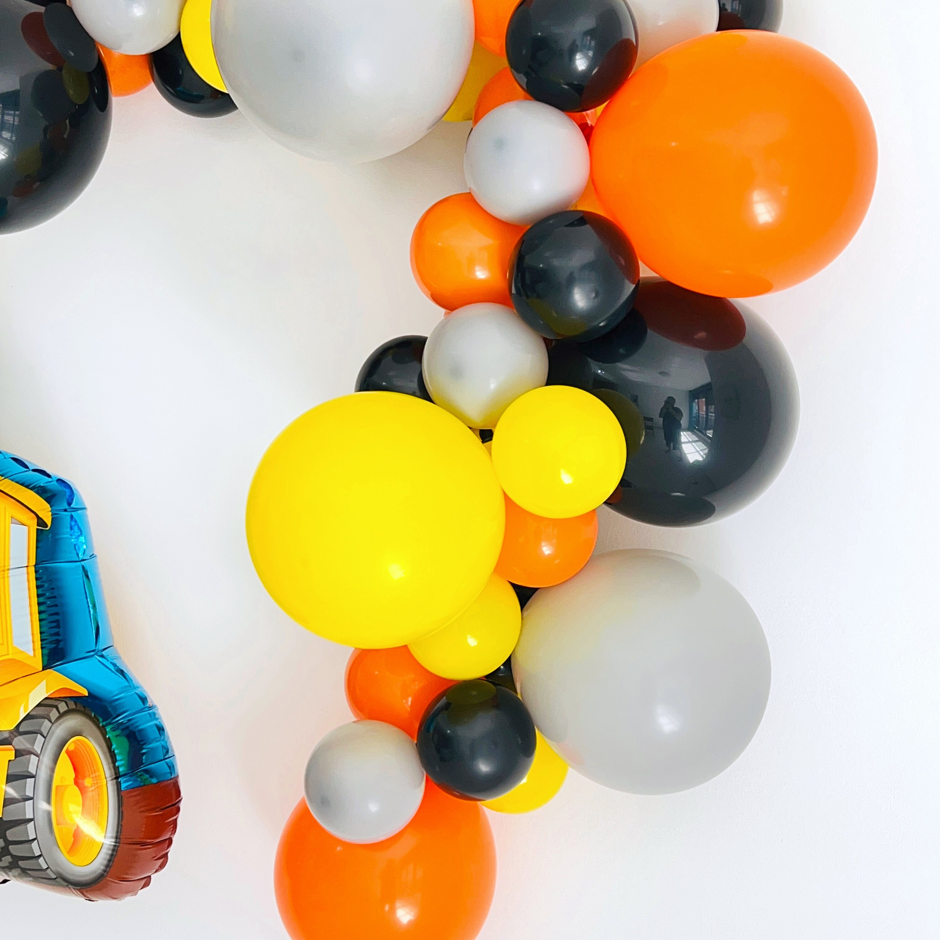 Construction Balloon Garland Construction Birthday - Etsy