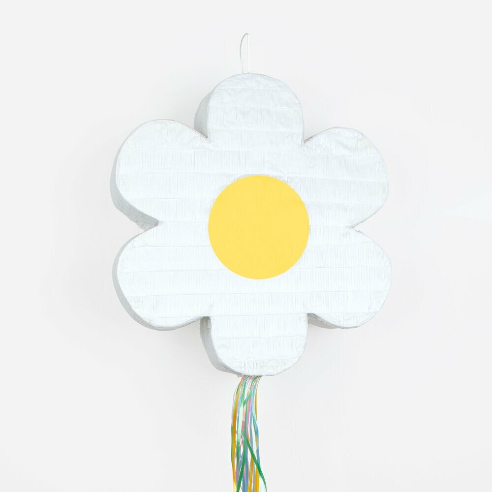 Daisy Pinata, Daisy Birthday Decorations, Boho Flower Birthday ...