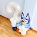 DIY Bluey Balloon Sculpture, Bluey Birthday Decorations, Bluey Party ...