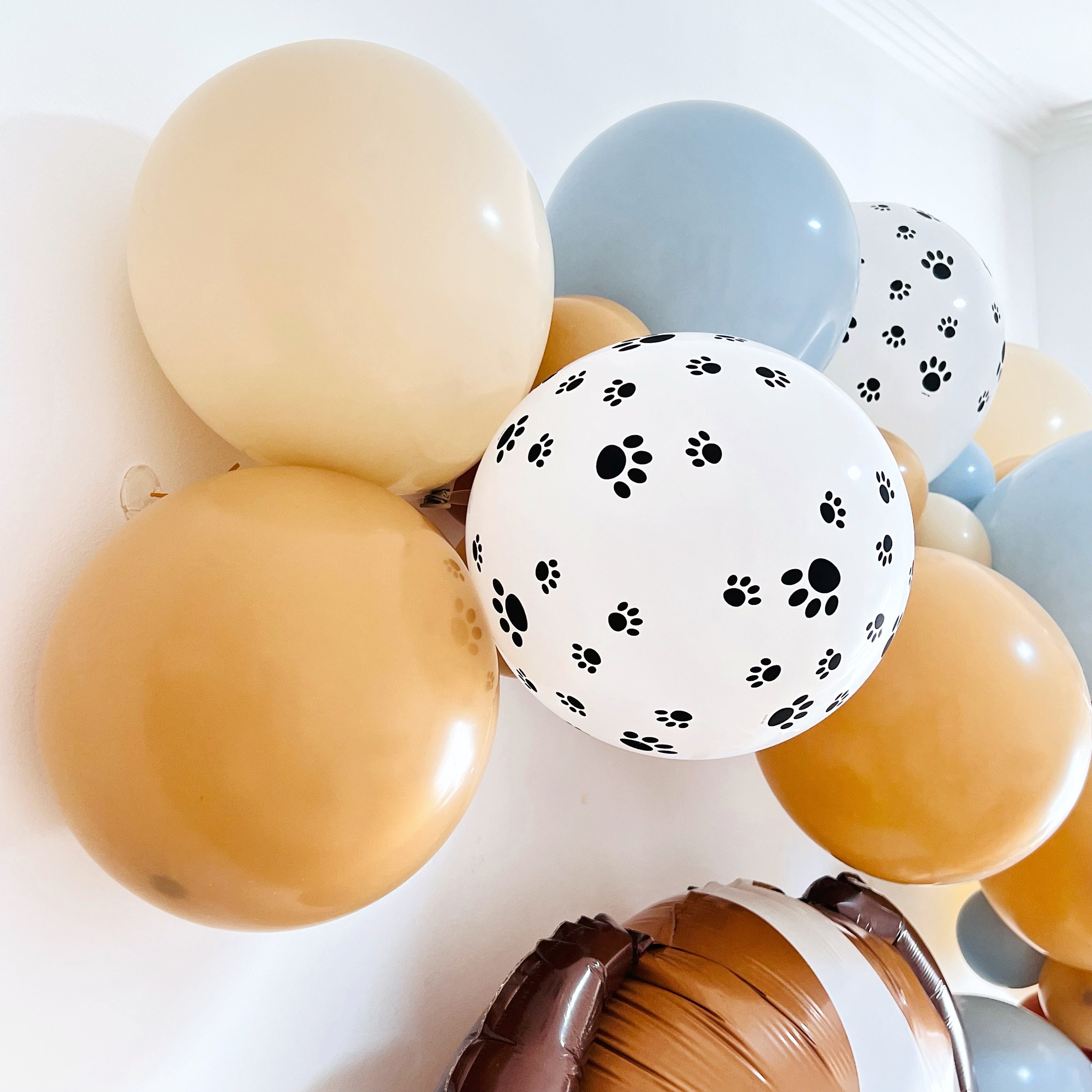 Puppy Balloon Garland, Puppy Birthday Decorations, Puppy Themed ...