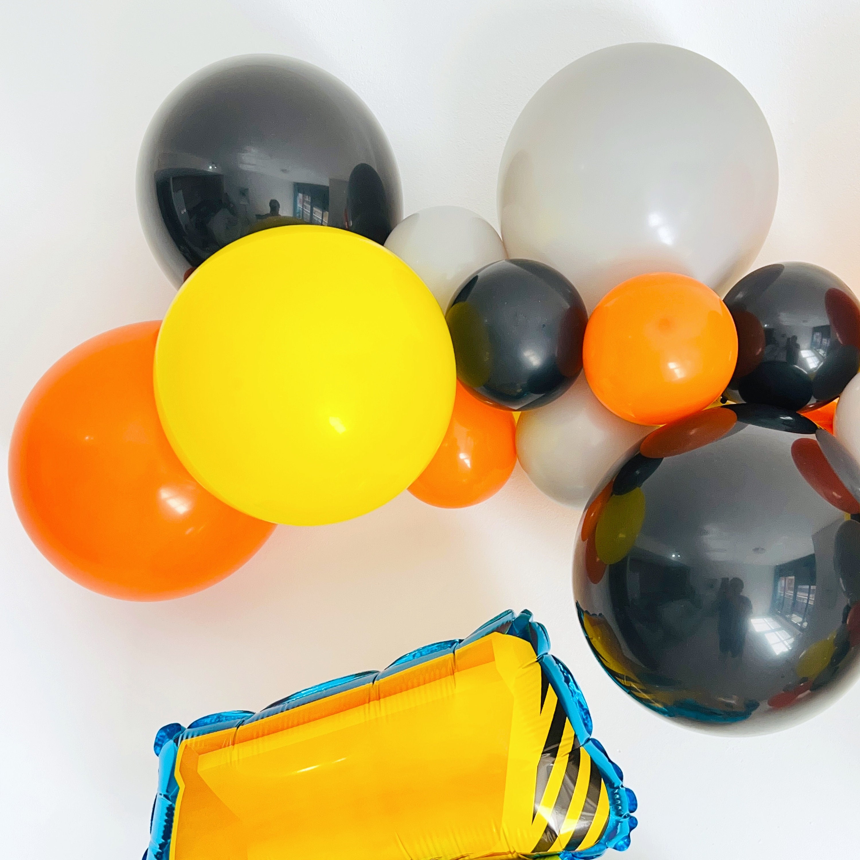 Construction Balloon Garland Construction Birthday - Etsy