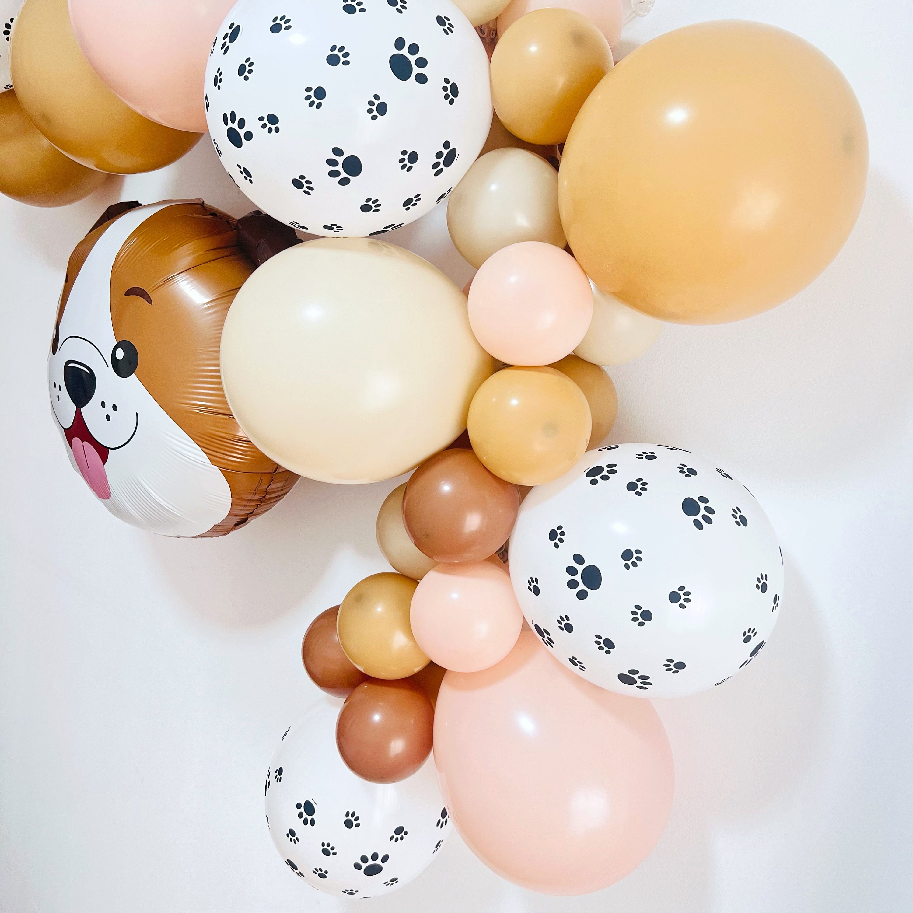 Puppy Balloon Garland, Puppy Birthday Decorations, Puppy Themed ...
