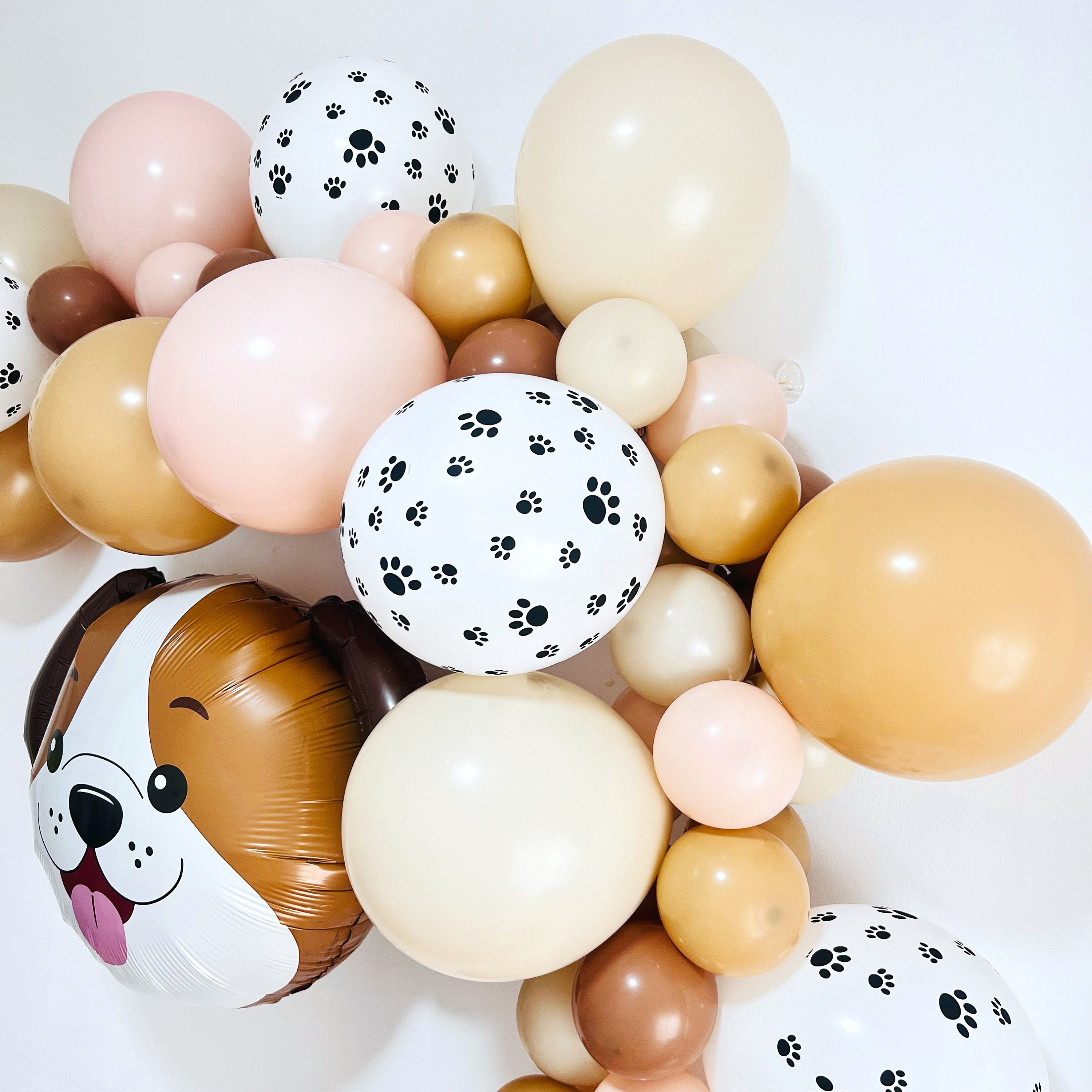 Puppy Balloon Garland, Puppy Birthday Decorations, Puppy Themed ...