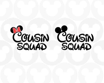 Mickey Mouse Cousin Svg - Etsy